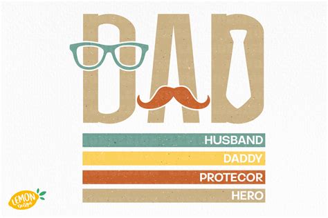 Dad SVG PNG Graphic By Lemon Design Creative Fabrica