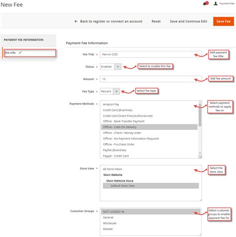 Magento Payment Fee Extension