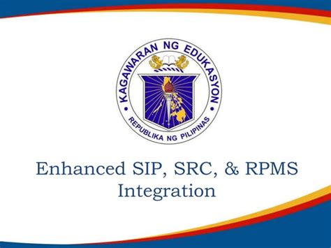 Enhanced Sip Src Rpms Integration 1 Pptx Professional School Postgraduate Education