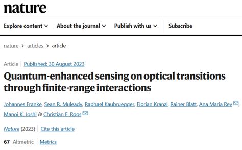 Measurement Error Halved New Method Significantly Improves The Accuracy Of The Quantum Sensor
