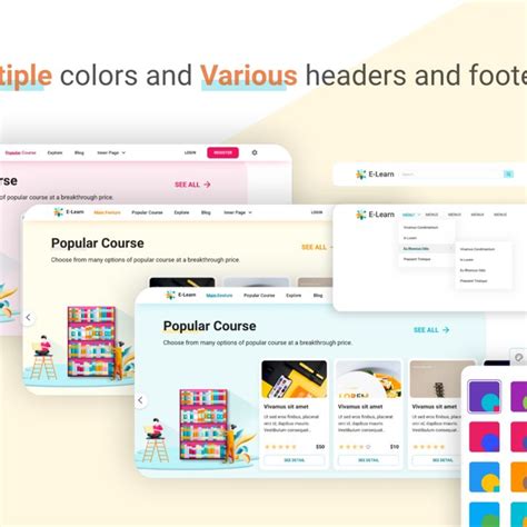 Edumoon Html React Vue Figma Education And E Learning Homepage Template Website Template