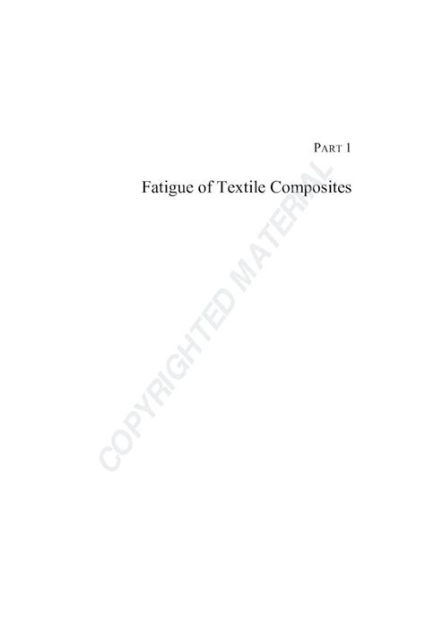 pdf fatigue of textile composites · 2020 01 08 · textile composites
