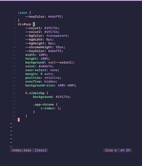 Blue And Green Not Following Vim Colorscheme Rlinuxquestions