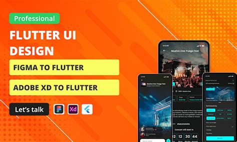 convert figma or adobe xd design into flutter app by sameedshah9 fiverr