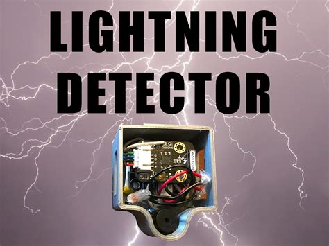 Personal Lightning Detector
