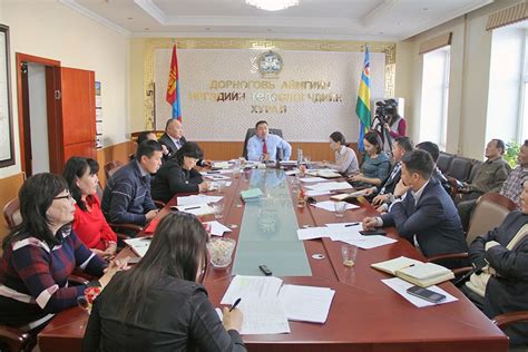 АЙМГИЙН ГЭМТ ХЭРГЭЭС УРЬДЧИЛАН СЭРГИЙЛЭХ АЖЛЫГ ЗОХИЦУУЛАХ САЛБАР ЗӨВЛӨЛИЙН 7 ДУГААР ХУРАЛДААН БОЛЛОО