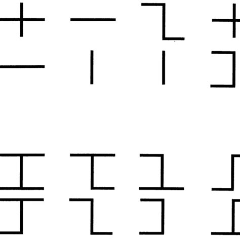 Examples Of Symbol Combinations Presented In The Easy Condition Upper Download Scientific