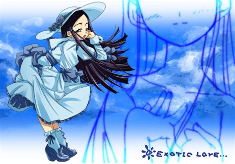 Safebooru 1girl Ankle Socks Black Hair Blue Sky Blunt Ends Blush Bow