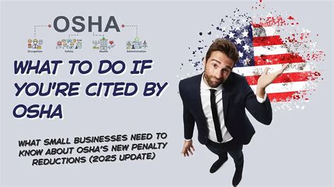 What To Do If Youre Cited By Osha 2025 Update