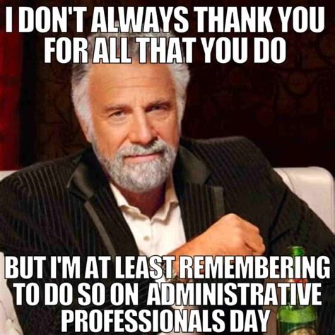 Best Administrative Professionals Day Memes For Sharing