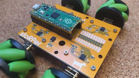 Raspberry Pi Pico Drives Storper Modular Diy Robot Rover Toms Hardware