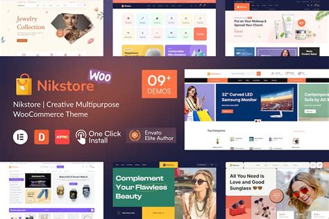 Nikstore Creative Multipurpose Woocommerce Theme Wp Themes Ft Woocommerce And Multipurpose