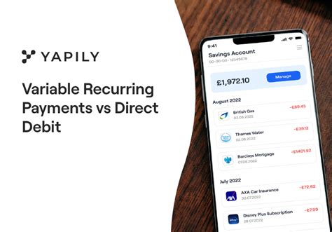 Variable Recurring Payments Vs Direct Debit