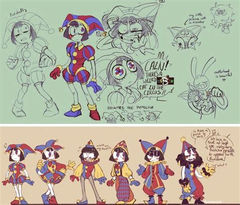 Pomni Sketches And Pomni Fits Thelostmoongaze On Tumblr R Thedigitalcircus