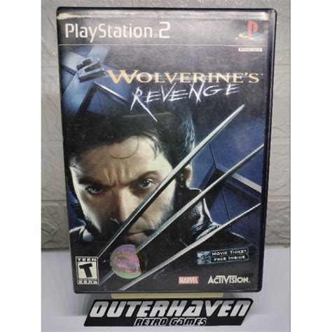 Ps2 X2 Wolverines Revenge Ntsc Uc Standard Edition Shopee Philippines