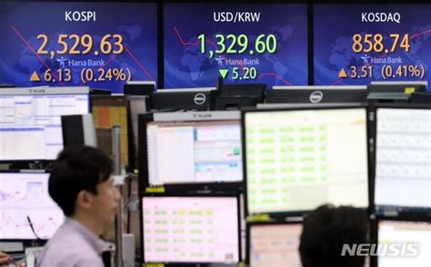 코스피 코스닥 소폭 상승 출발 네이트 뉴스