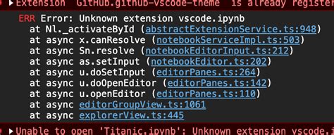 Extension Host Crashes Possibly When Opening Ipynb Files · Issue