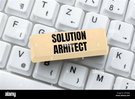 Text Caption Presenting Solution Arhitectdesign Applications Or Services Within An Organization
