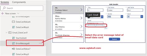 Email Validation In Power Apps Sql Bi Tutorials