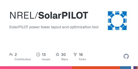 GitHub NREL SolarPILOT SolarPILOT Power Tower Layout And Optimization Tool