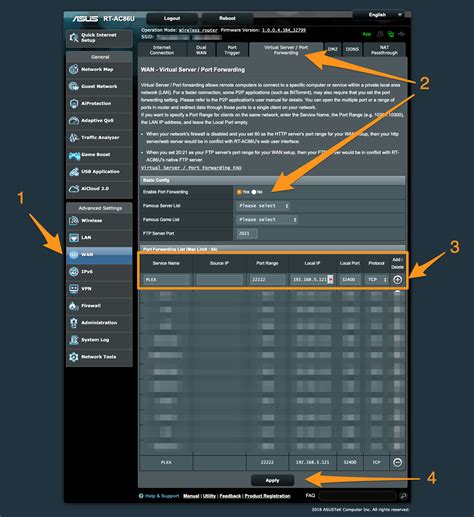 How To Port Forward Asus Router Tips Tricks How Tos Plex Forum