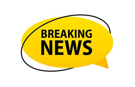 속보 말풍선 배너입니다 확성기 비즈니스 마케팅 및 광고를 위한 라벨 격리된 배경에 있는 벡터입니다 벡터 그림 뉴스레터에 대한 스톡 벡터 아트 및 기타 이미지 Istock