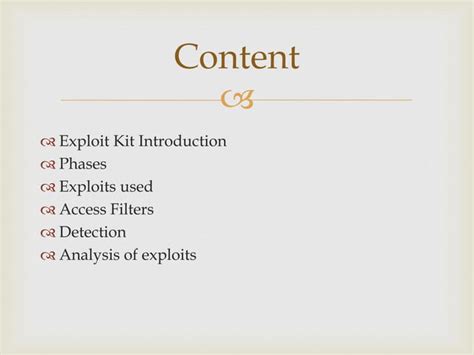 Anatomy Of Exploit Kits Ppt
