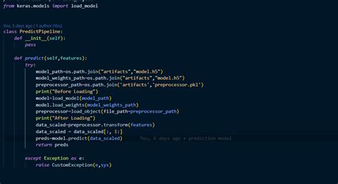 Getting This Issue While Deploying Neural Networks Model As Pickle File Deployment Streamlit