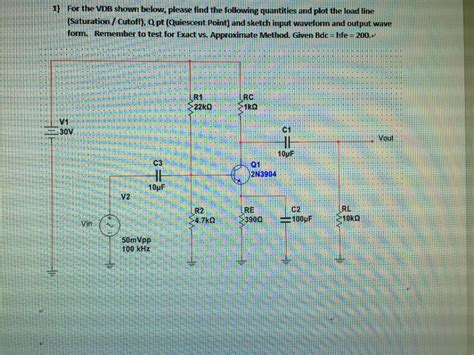 Solved For The Vdb Shown Below Please Find The Following