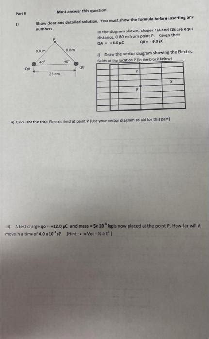 Solved Show Clear And Detailed Solution You Must Show Chegg