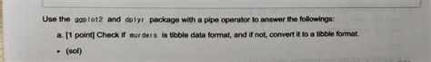 Please Solve The Question Below With R Code And Chegg