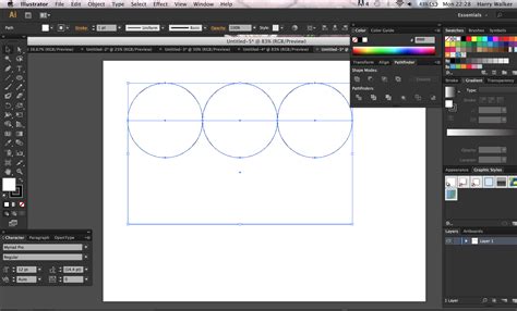Illustrator Photoshop Tutorials Using The Pathfinder Tool Illustrator