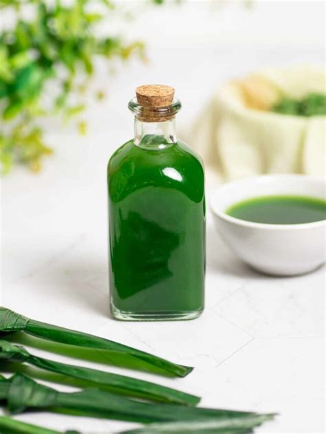 How to make Pandan Extract from scratch - SugarYums
