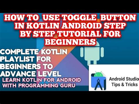 Togglebutton In Kotlin How To Create Material Toggle Button In