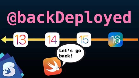 Backdeployed In Swift Making New Functions Available In Old Codebases Youtube