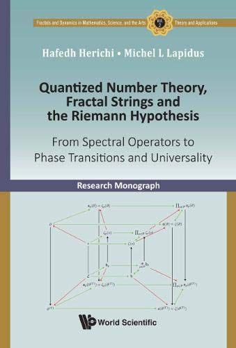 Quantized Number Theory Fractal Strings And The Riemann Hypothesis From Spectral Operators To