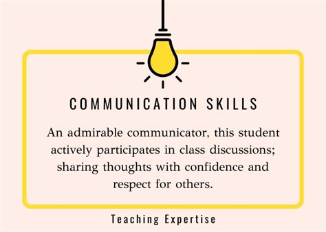 Report Card Comments Examples