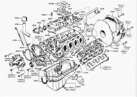 V8 Engine Parts Diagram and Function Overview