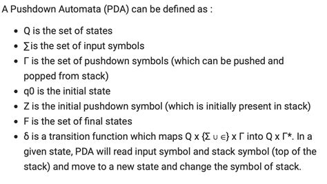 Solved Provide A Pushdown Automata PDA For Every Chegg