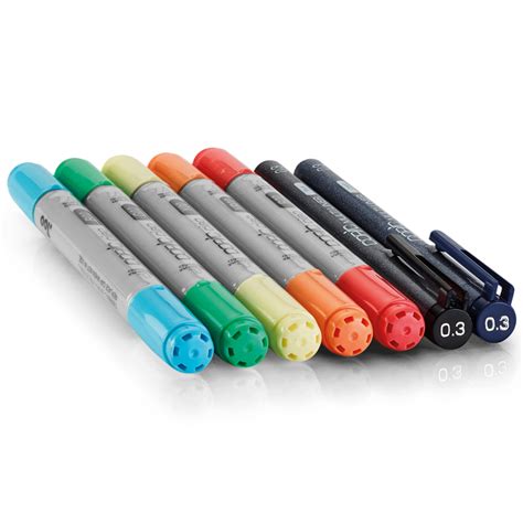 Copic Rainbow Doodle Kit 7 Pack Wilko