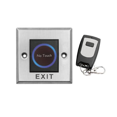 The Remote Control Touchless Exit Button Better Use For Access Control