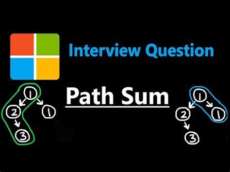 Path Sum Leetcode Python YouTube