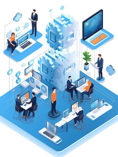 Premium Ai Image Devsecops Software Development Team Is Transforming The Idea To Make Business