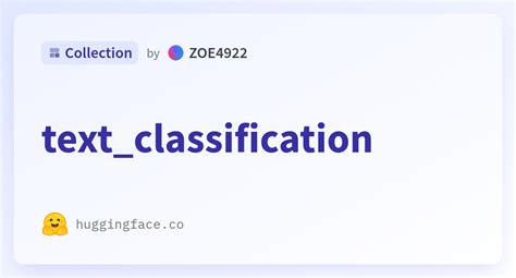 Textclassification A Zoe4922 Collection