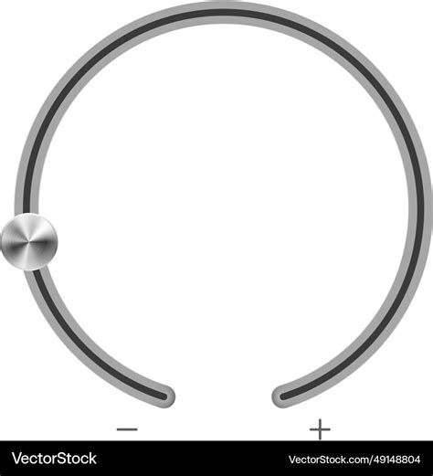 High Detailed Of Metallic Controller Royalty Free Vector