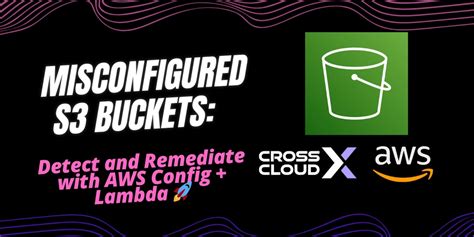 Misconfigured S3 Buckets Detect And Remediate With Aws Config Lambda