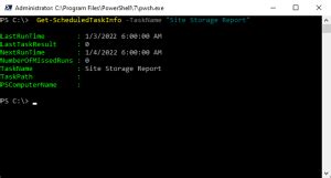 How To Get Scheduled Tasks In PowerShell SharePoint Diary