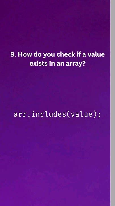 9 how do you check if a value exists in an array youtube