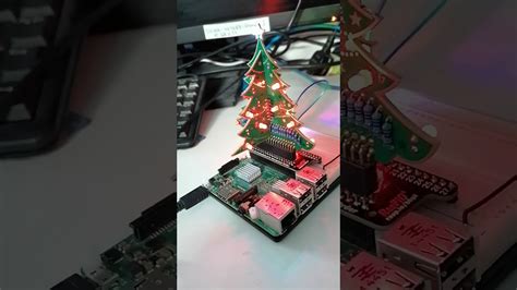 raspberry pi christmas tree youtube