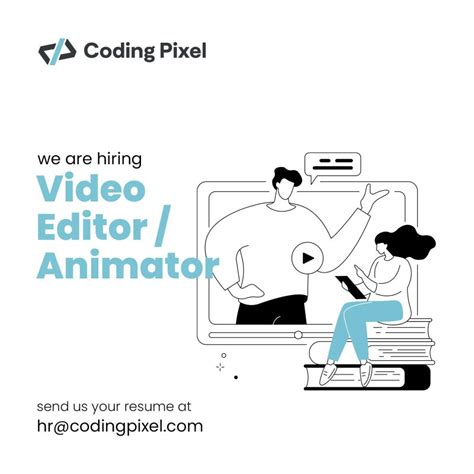 Hiringalert Apply Coding Pixel Videoeditor Videoediting Careers